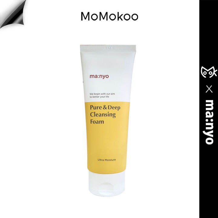 [ma:nyo] Pure & Deep Cleansing Foam 200ml | Lazada Indonesia
