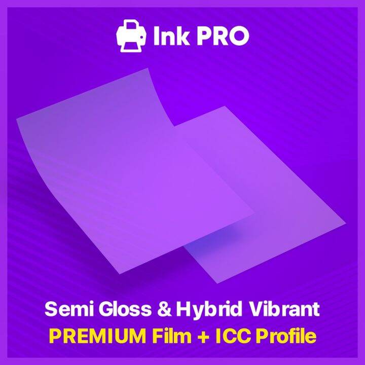 DTF InkPro Premium Transfer 50pcs Film Sheets | Lazada PH