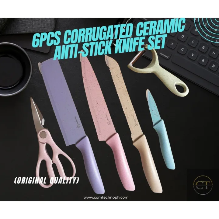 Limited time discountCOM TECHNO PH Knife Set | Lazada PH