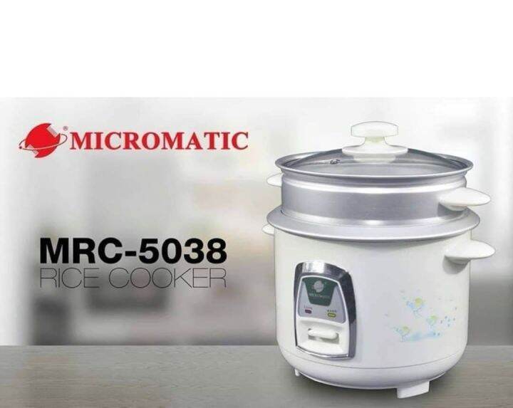 MRC5038 Ezyshop Micromatic Rice Cooker with Steamer 5 cups | Lazada PH