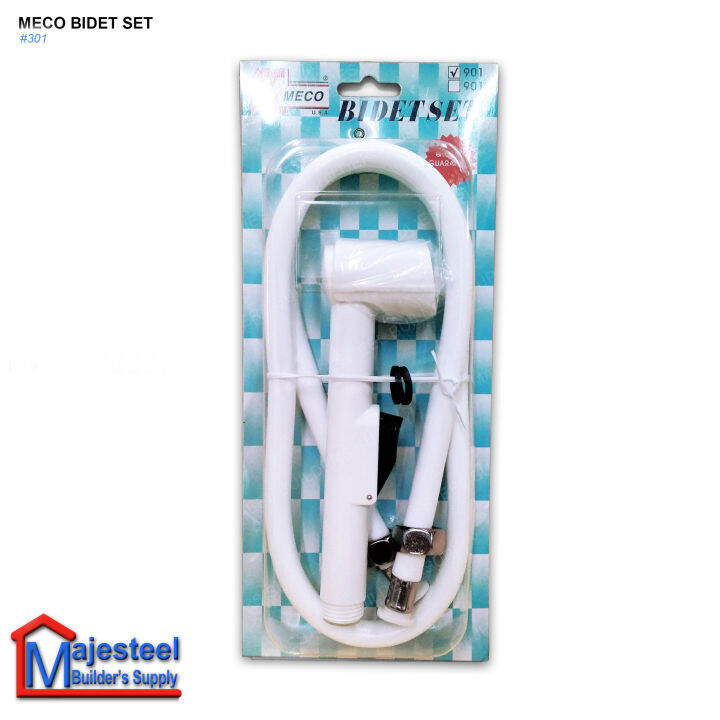 MECO Spray Bidet Set PVC Hose #901 or Chrome Plated SST Hose #902CP ...