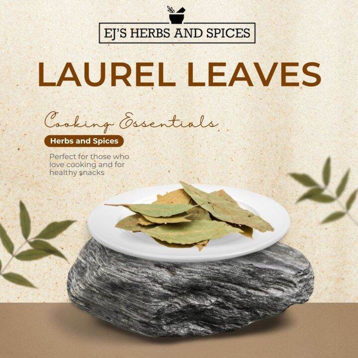 EJs Herbs and Spices AFFORDABLE DRIED LAUREL LEAVES / BAY LEAVES 500g ...