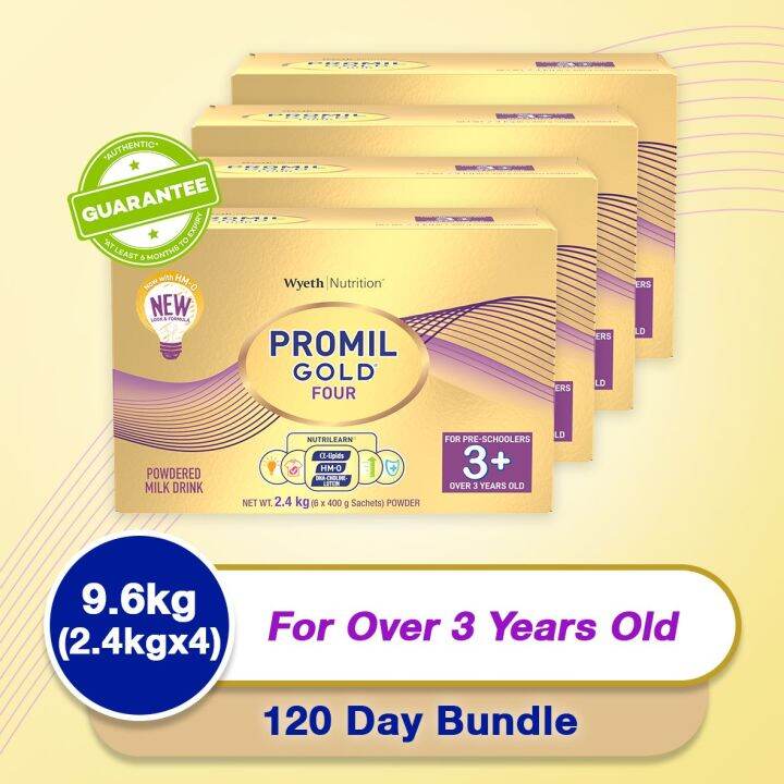 [VK] Wyeth Promil Gold Four Powdered Milk Drink for Pre-schoolers Over ...