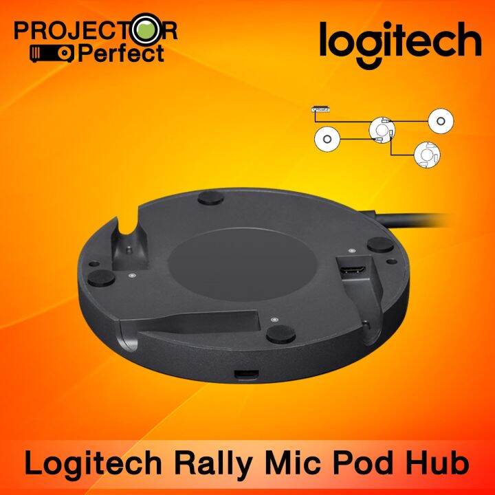 Logitech Rally Mic Pod Hub [ by Projector Perfect ] | Lazada.co.th