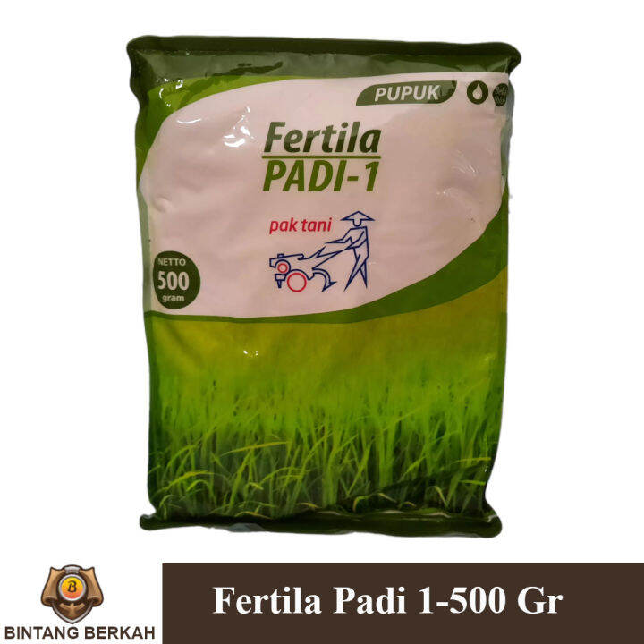 Fertila Padi 1 500 Gram Pupuk Pertumbuhan Anakan Padi Pertanian ...