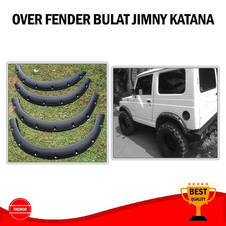 Over fender jimny katana model bulat berbahan dasar fiberglass / Fender ...