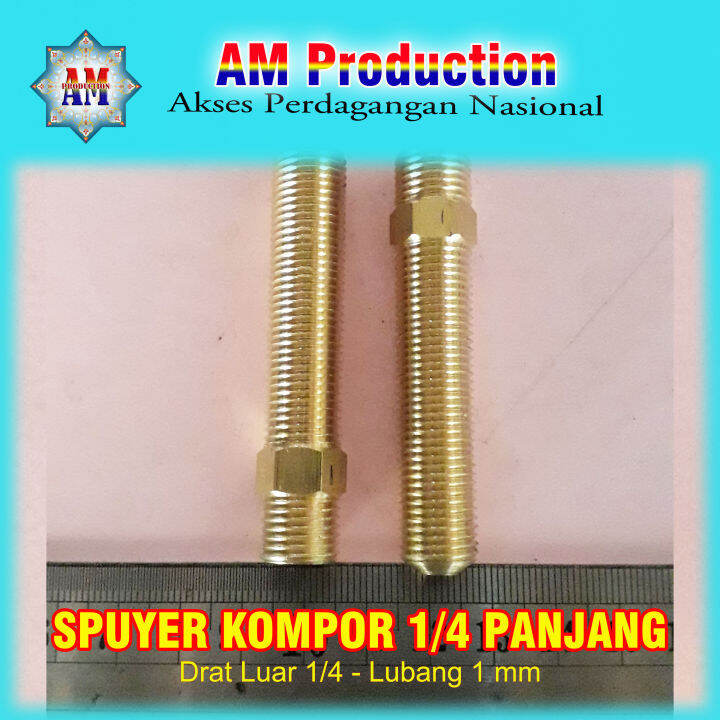 Spuyer Kompor 1/4 Panjang Kuningan | Lazada Indonesia