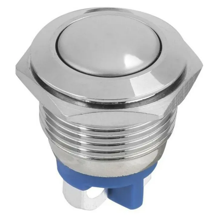 Universal Push Button Switch Button Factory Brass Nickel Plated For Car ...