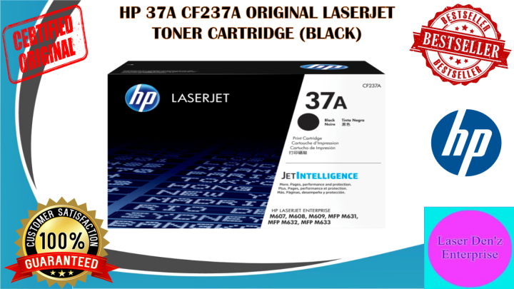 HP 37A CF237A ORIGINAL LASERJET TONER CARTRIDGE (BLACK) | Lazada PH