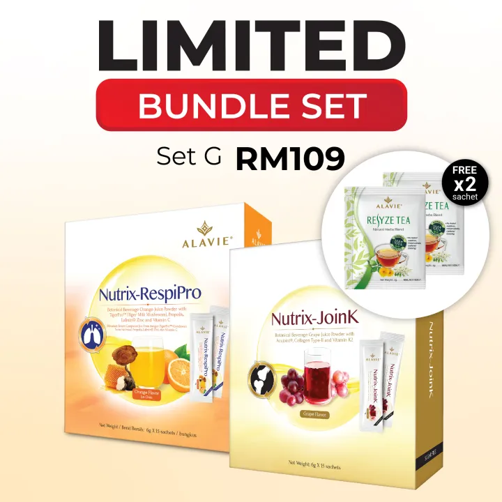 [Limited Bundle] ALAVIE Nutrix-RespiPro 15s + ALAVIE Nutrix-JoinK 15s ...