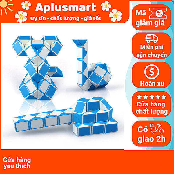 Rubik dài sáng tạo nhiều hình cho bé phát triển , Rubik tạo hình cho bé ...