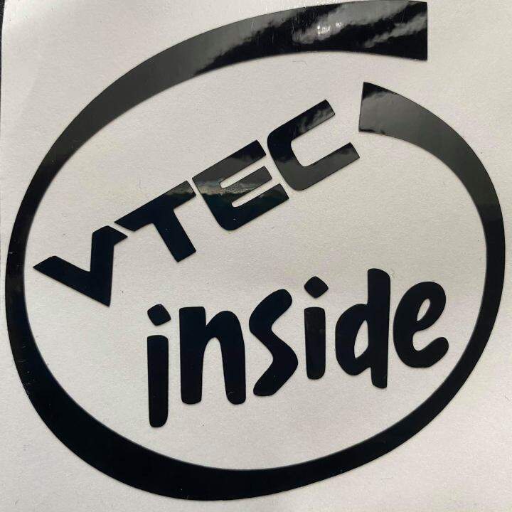 Sticker Vtec Inside 90cmx80cm | Lazada PH