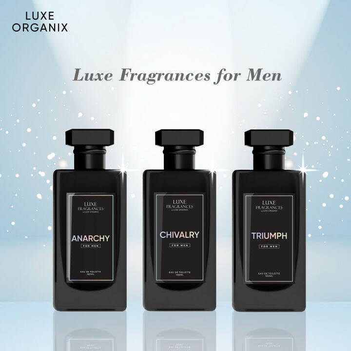 Luxe Fragrances by Luxe Organix for Men EDT 100ml | Lazada PH