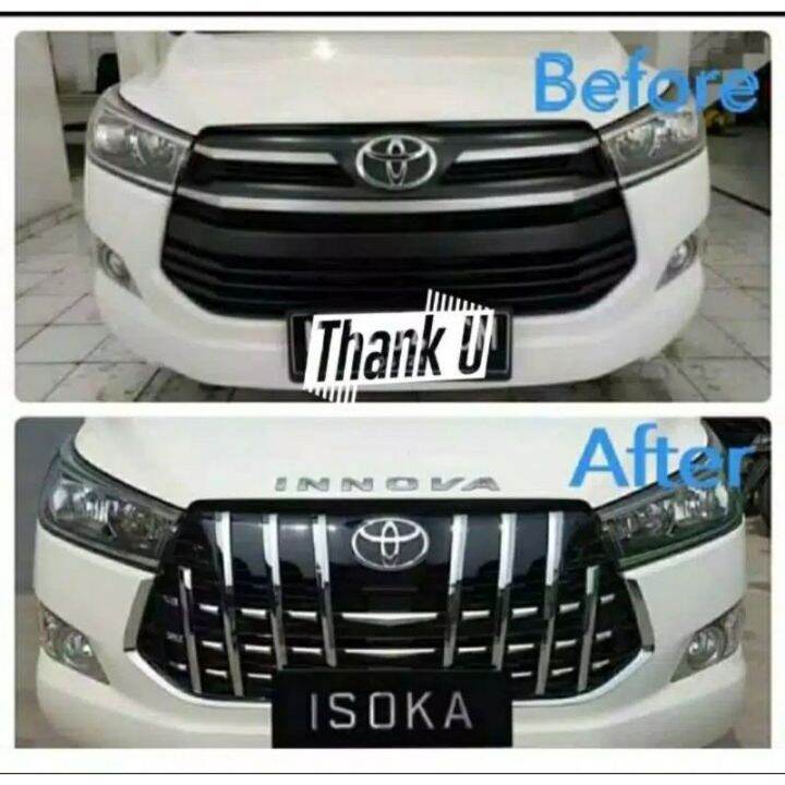 grill depan innova reborn model alphard chrome PNP | Lazada Indonesia
