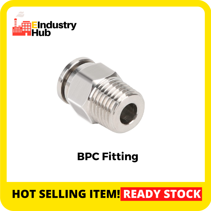 BPC Straight Pneumatic Air Push In One Touch Quick Fitting | Lazada