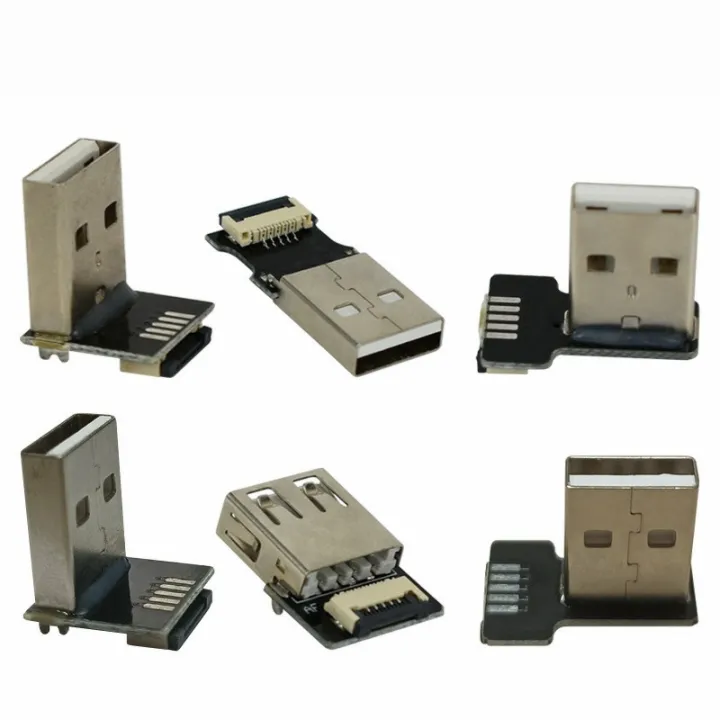 FFC Type C Mini Micro USB Extension Ribbon Cable 90 FPV Slim Flat Soft ...