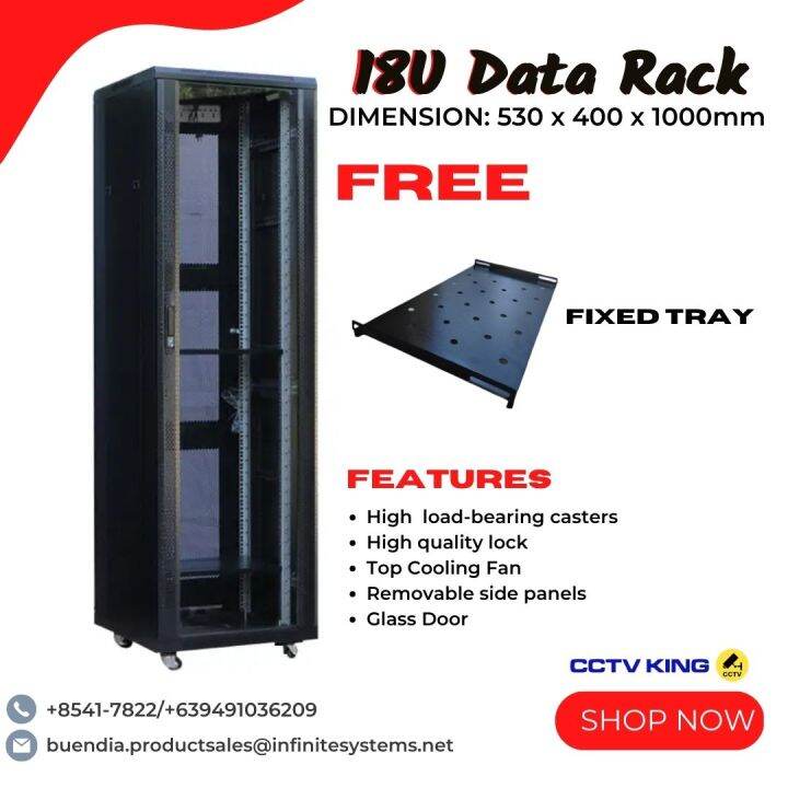 18U Data Server Rack, Data rack, Shelf Rack, Network Data Cabinet ...