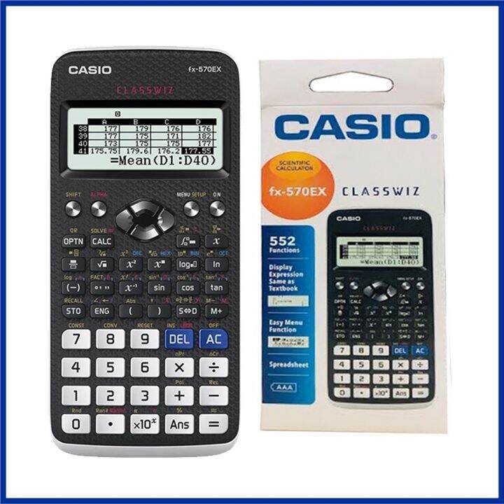 High quality Casio FX-570EX Classwiz Scientific Calculator Heavy Duty ...