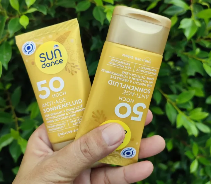 Sundance Anti-age Sonnenfluid ครีมกันแดดทาหน้าและลำคอ SPF 50 Made in ...