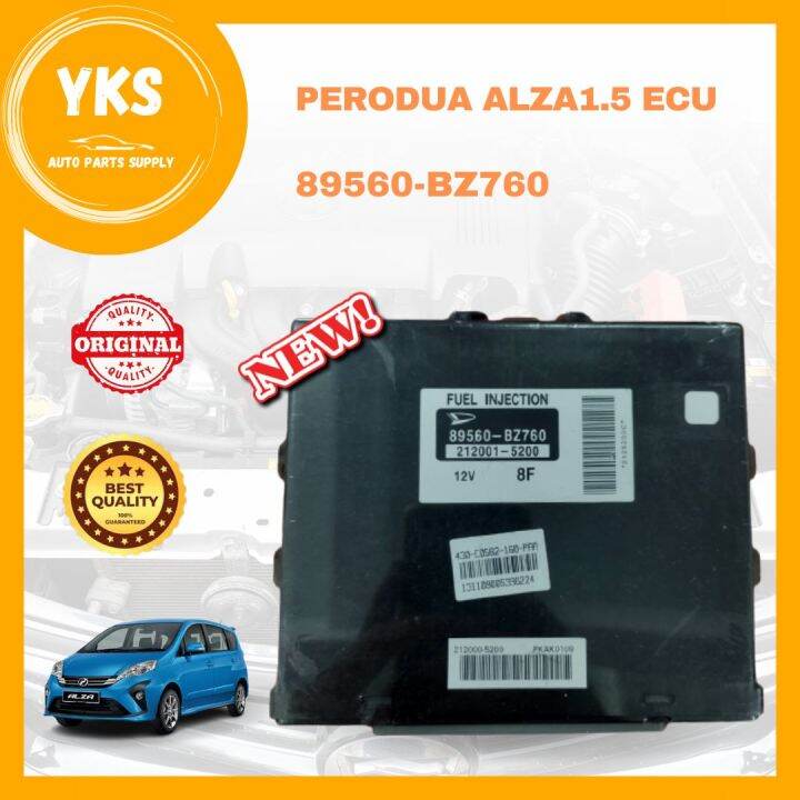 🔥 ORIGINAL🔥100% NEW ECU 89560-BZ760 PERODUA ALZA1.5 ENGINE CONTROL UNIT ...