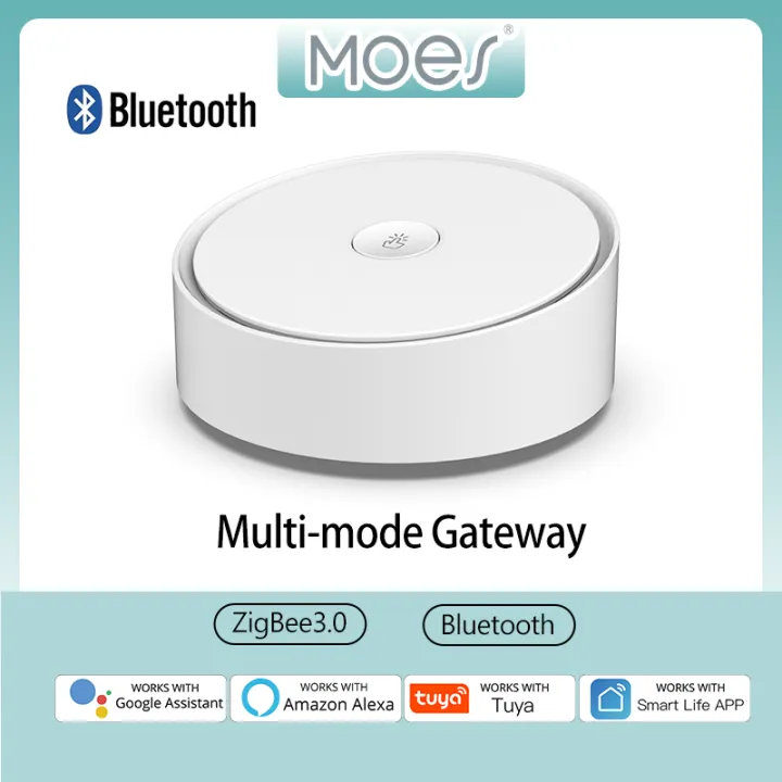MOES Smart Multi-mode Gateway ZigBee 3.0 WiFi Bluetooth Mesh Hub Worak ... MOES Smart Multi-mode Gateway ZigBee 3.0 WiFi Bluetooth Mesh Hub Worak ...