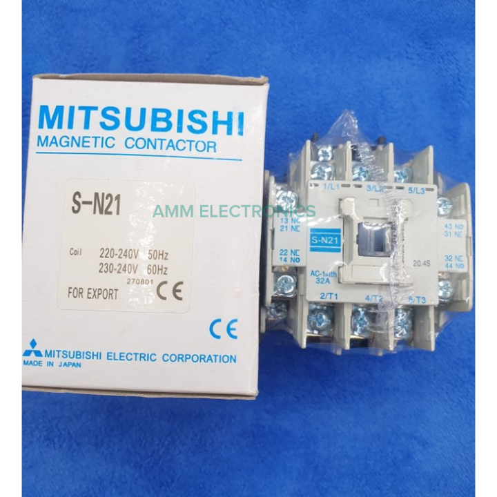 ถูก!! แมกเนติกคอนแทกเตอร์SN21 S-N21 24vac 48vac 110vac 220V32Aรับประกัน7วัน magnatic | Lazada.co.th