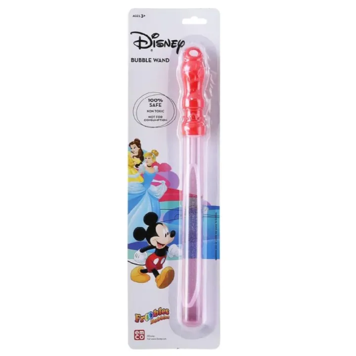 Emco Froobles Bubble Wands Disney - Red | Lazada