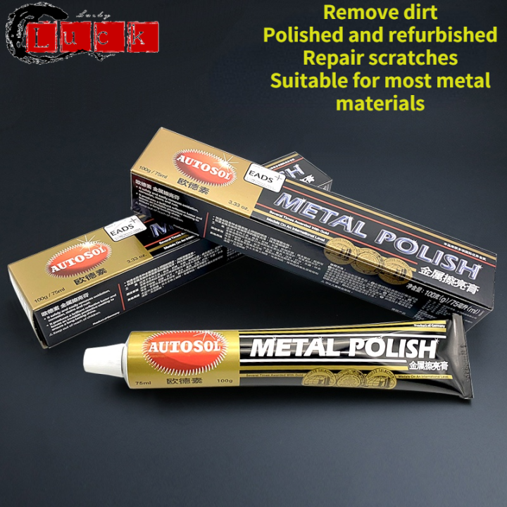 Autosol Metal Polish Paste Rust Remover Polishing Paste 100g/75ml/3 ...