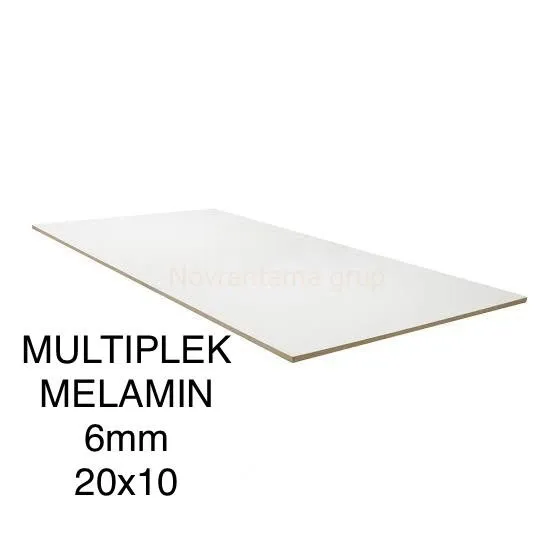 Multiplek / Triplek melamin putih 6mm (20x10)cm, melaminto plywood ...