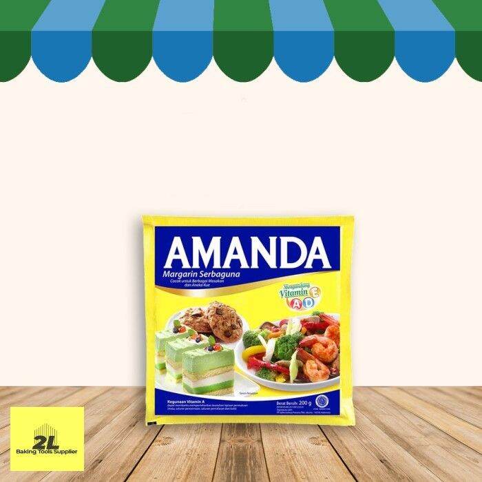 Margarin Amanda Margarin Serbaguna Kemasan Sachet 200 gr | Lazada Indonesia