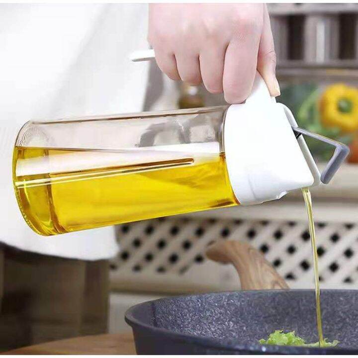 Cooking Seasoning Bottle Dispenser Sauce Bottle Glass Storage Bottles ...