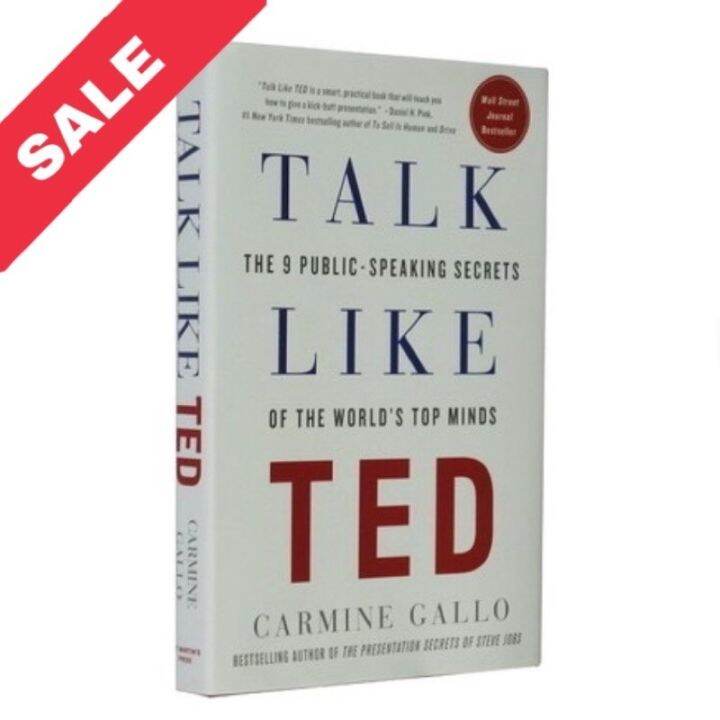 Talk Like TED: The 9 Public-Speaking Secrets of the World's Top Minds by Carmine Gallo brand new ...