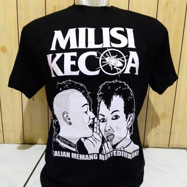 Tshirt PUNK MILISI KECOA | Lazada Indonesia