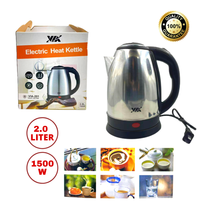 Total Tools Hardware AFFORDABLE HEAVY DUTY VIA ELECTRIC KETTLE 2L 100% ...