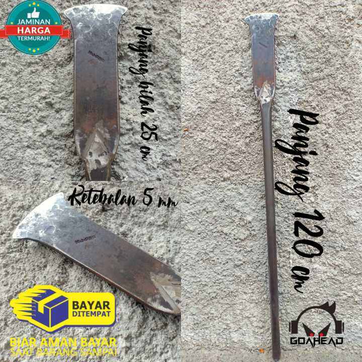 Dodos Sawit Per Baja Dengan Gagang Pipa - Linggis Tanah Panjang 120 cm ...