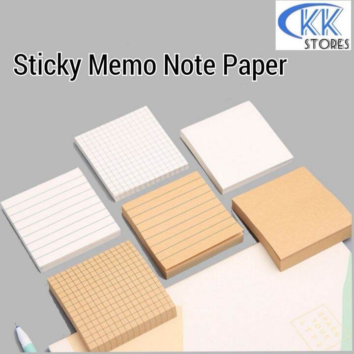 Memo Writing Sticky Daily Note Stationary Memo Pad，Daily Planner Simple ...