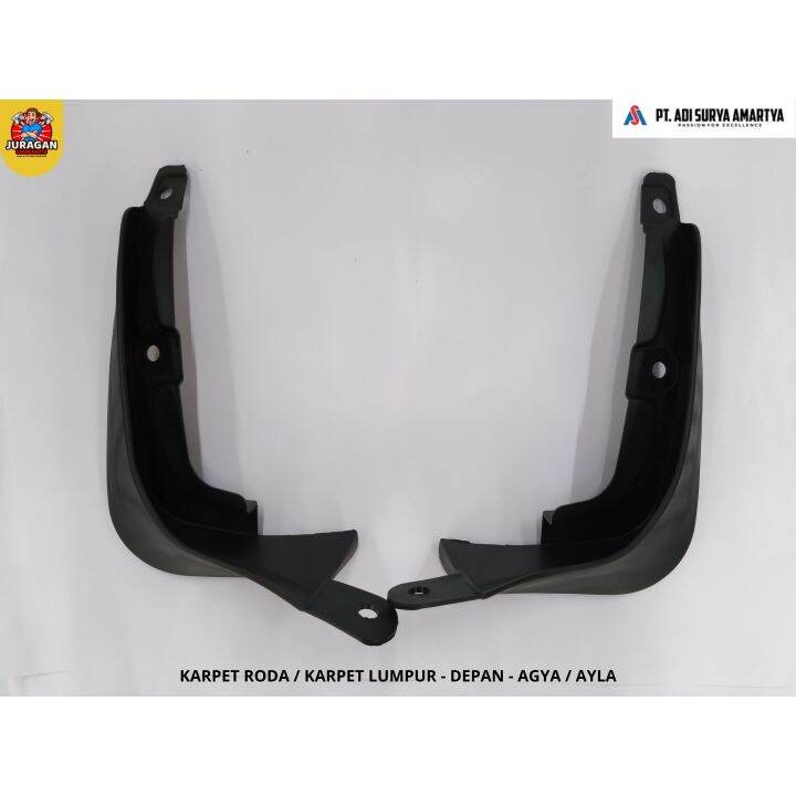KARPET RODA KARPET LUMPUR - TOYOTA AGYA DAIHATSU AYLA - DEPAN | Lazada ...