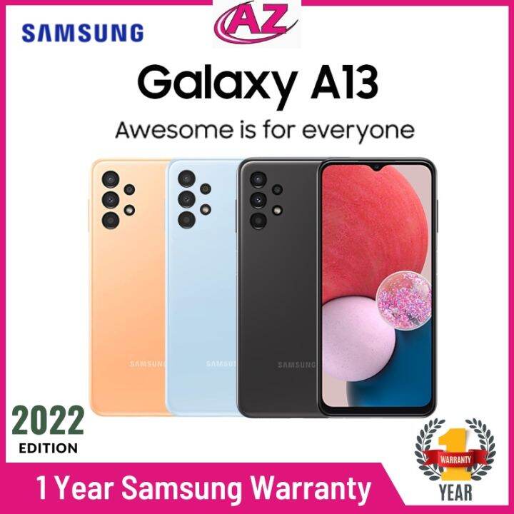 Samsung Galaxy A13 4G 4GB+128GB (2022) 1 Year Samsung Warranty 5000 mAh ...