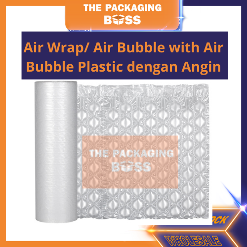 5 meter (20pcs) Air Bubble Wrap Inflatable Air Gourd Film Air Bubble ...