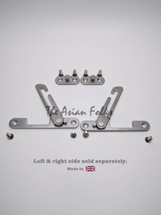 Hidden UPVC HDB casement window restrictor / child safety latch child ...