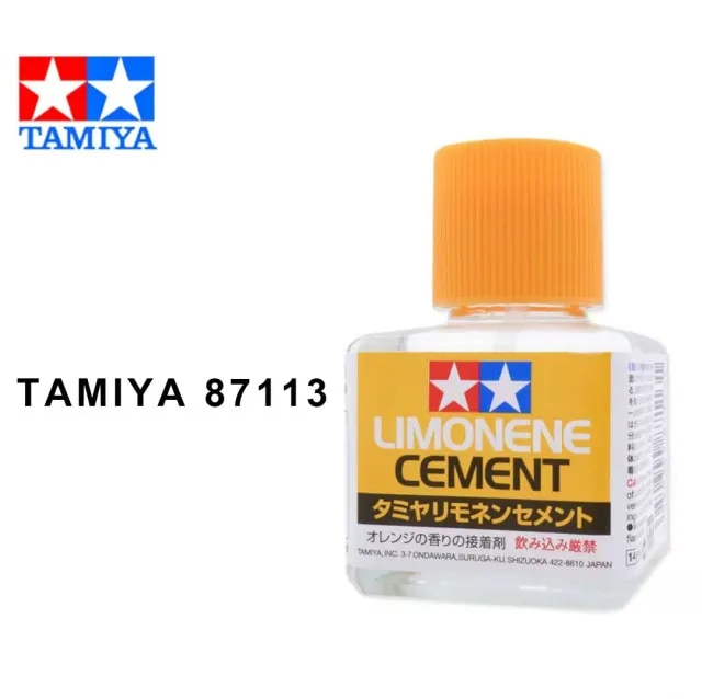 Tamiya Limonene Extra Thin Quick Setting ABS Cement Glue For DIY ...