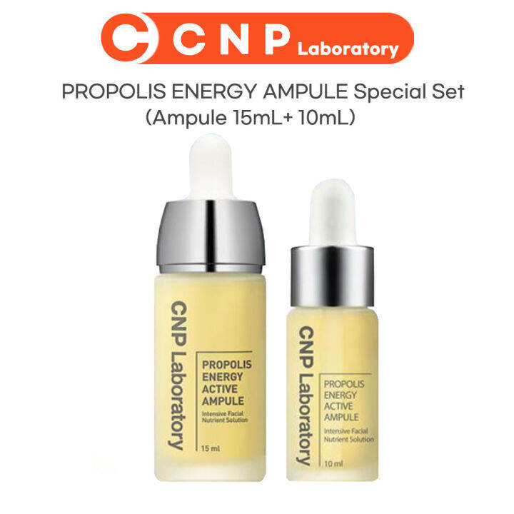 【CNP Laboratory】 Propolis Energy Ampule Special Set Intensive Facial Nutrient Solution (Ampule ...