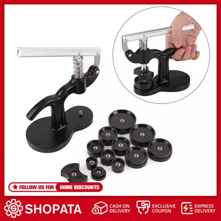 Shopata Watch Repair Kit, Watch Press Tool with Watch Back Press Tool ...