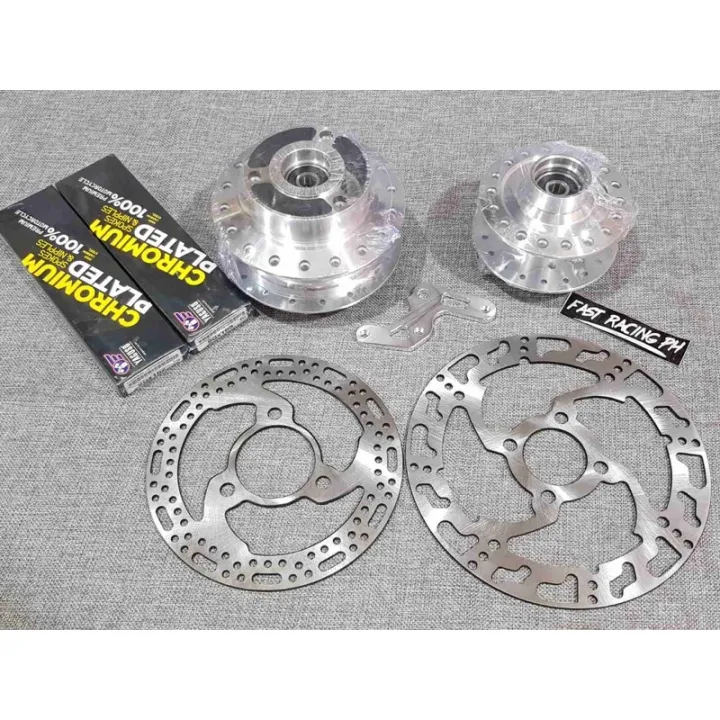 ( Wholesale price ) HUB SET RAIDER 150 carb fi w free bearing spacer ...