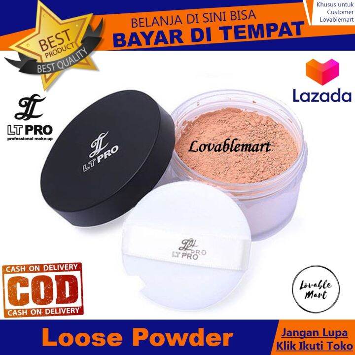 LT PRO Loose Powder 1pc (3 WARNA) Lovablemart Bisa Bayar di Tempat LAZ ...