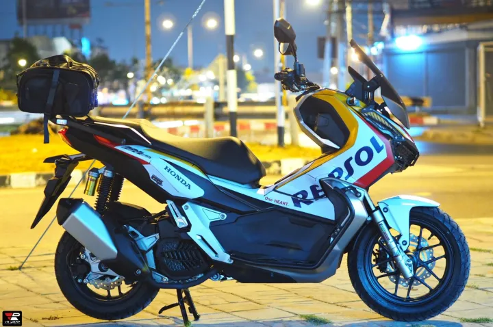 สติ๊กเกอร์ Honda ADV 150 ลาย repsol | Lazada.co.th