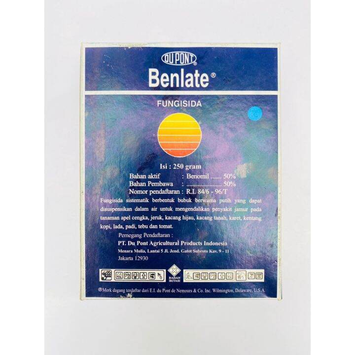 Fungisida BENLATE isi 250gr dari DUPONT | Lazada Indonesia