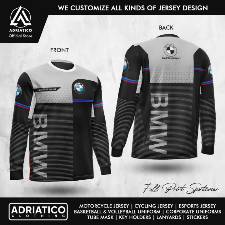 Philippine spot ADRIATICO Motorcycle Riding Jersey "BMW MOTORSPORT" V3 002 Longsleeve : Polo ...