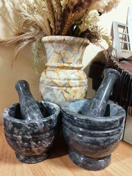 Machine Made Marble Almeres (Mortar and Pestle) from the Province of ...