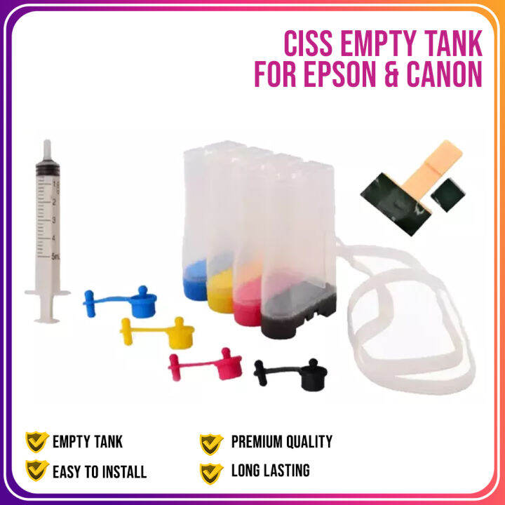 Empty Tank for EPSON / CANON | CISS / Continuous Ink System Ink ...